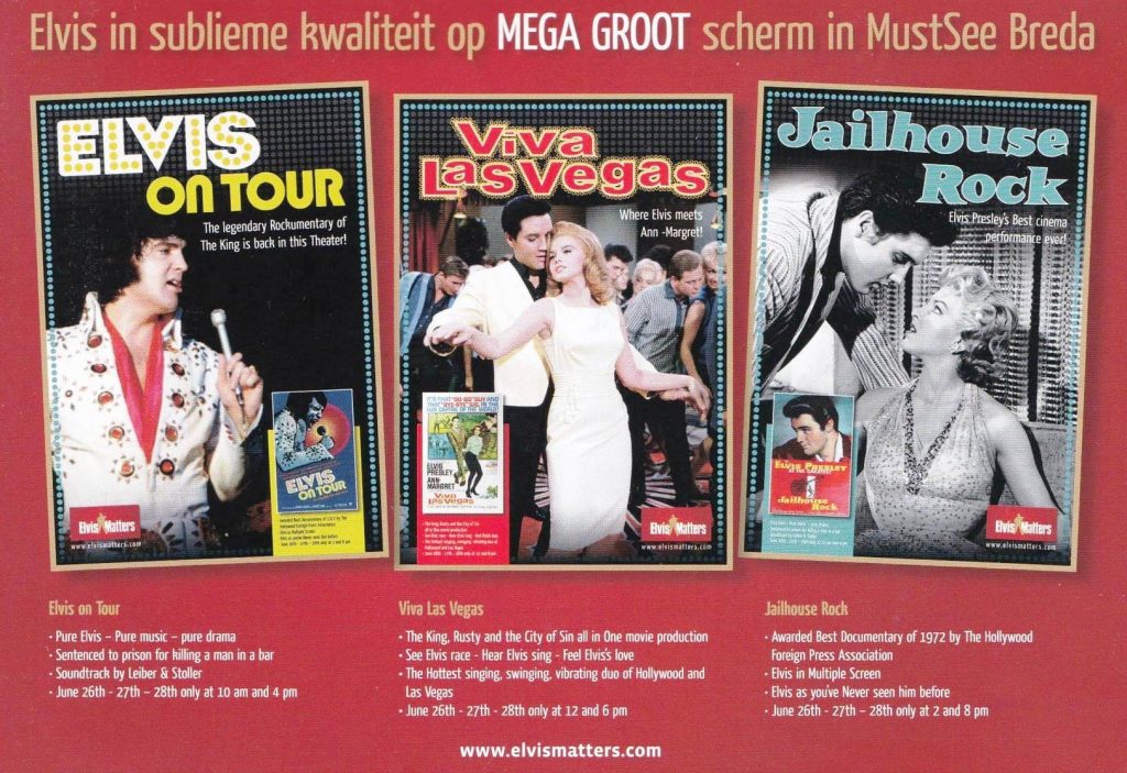 Reclame/Informatie Folders & Flyers – Middelgroot | Elvis Presley ...