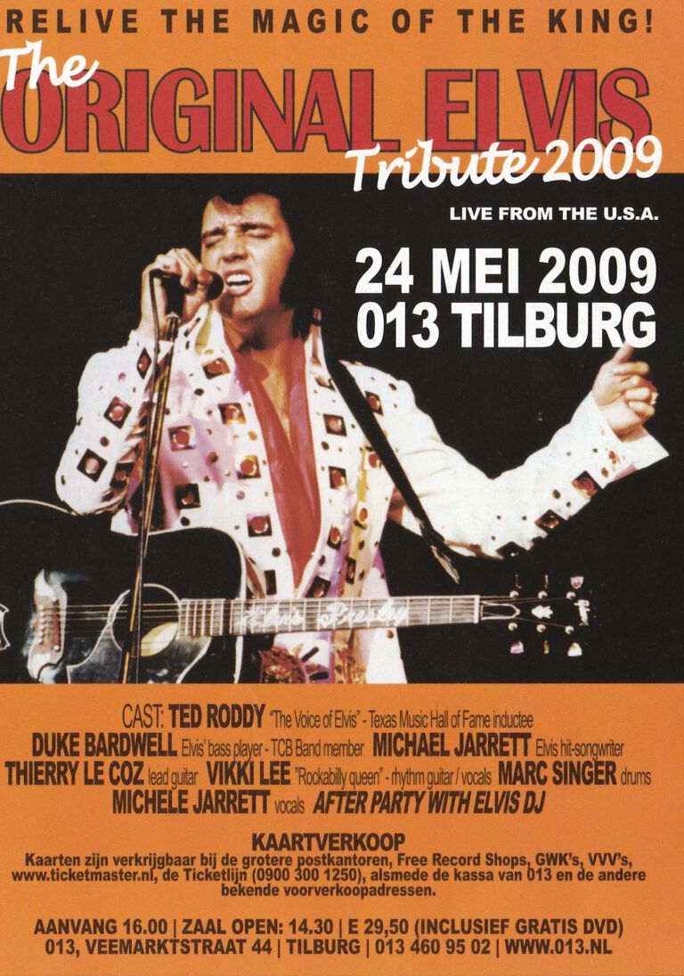 Reclame/Informatie Folders & Flyers – Middelgroot | Elvis Presley ...